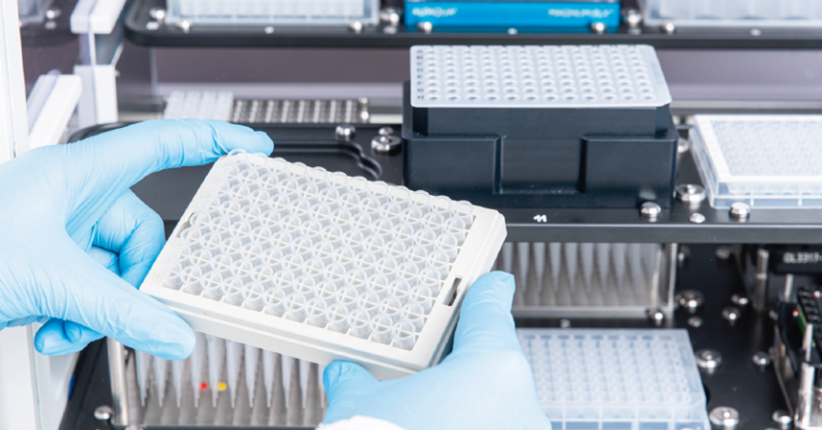 Automated size selection of NGS libraries for HLA diagnostics