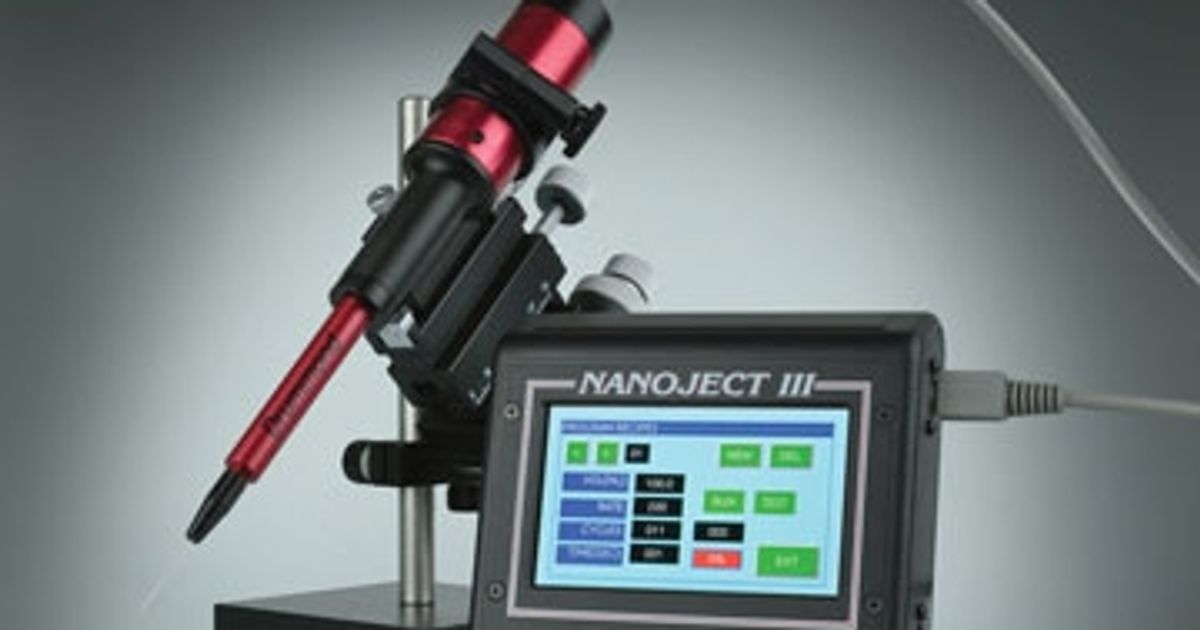 Buy Nanoject III Programmable Nanoliter Injector Read Reviews