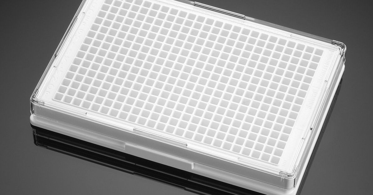 Falcon® 384-well White Flat Bottom TC-treated Microtest Microplate ...