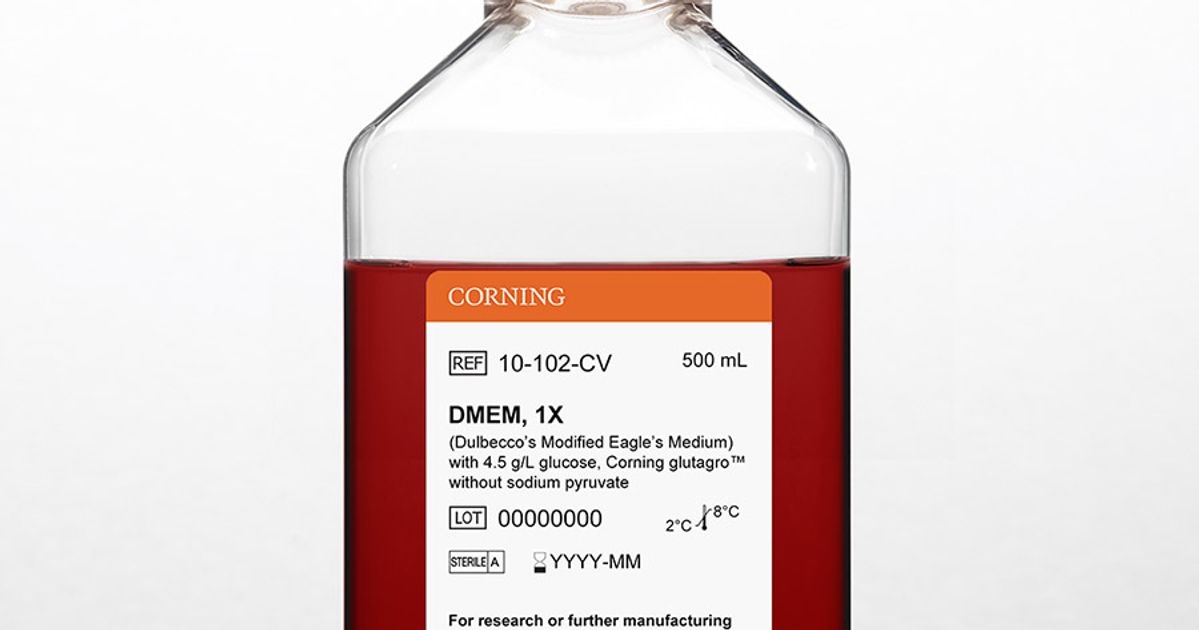 Corning® 500 mL DMEM (Dulbecco’s Modified Eagle’s Medium)