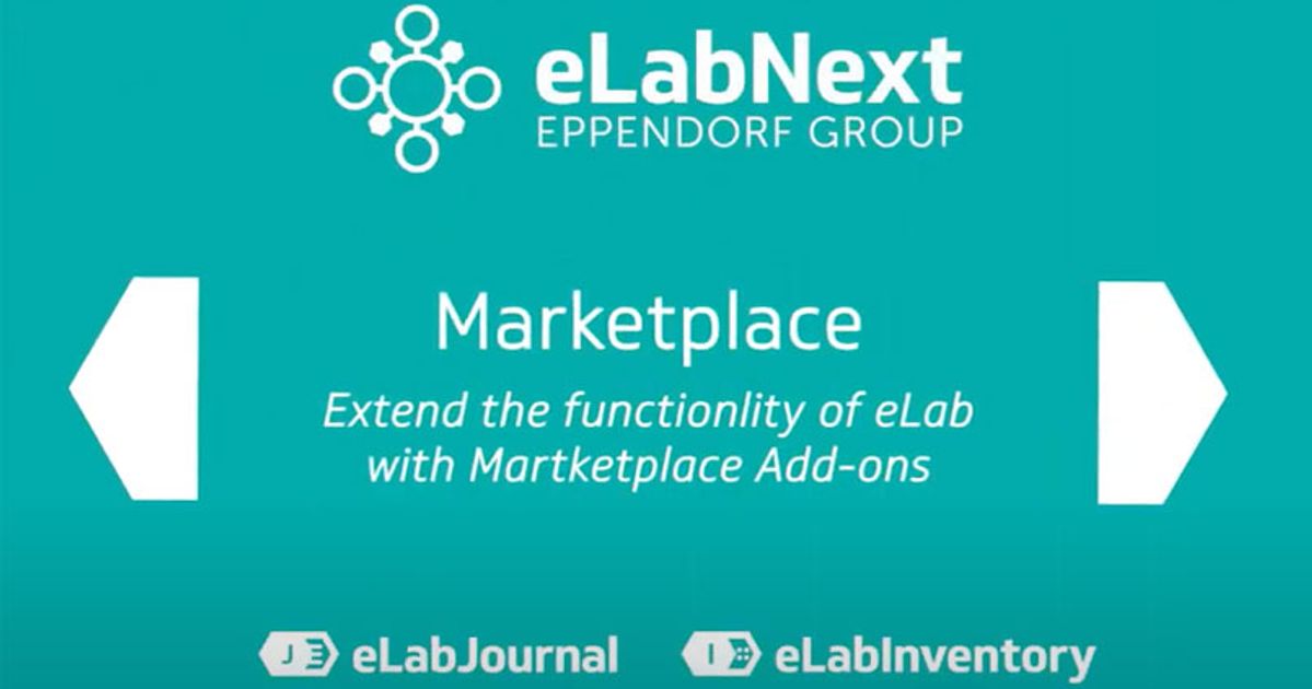 Extend the functionality of your eLab with Marketplace Add-ons