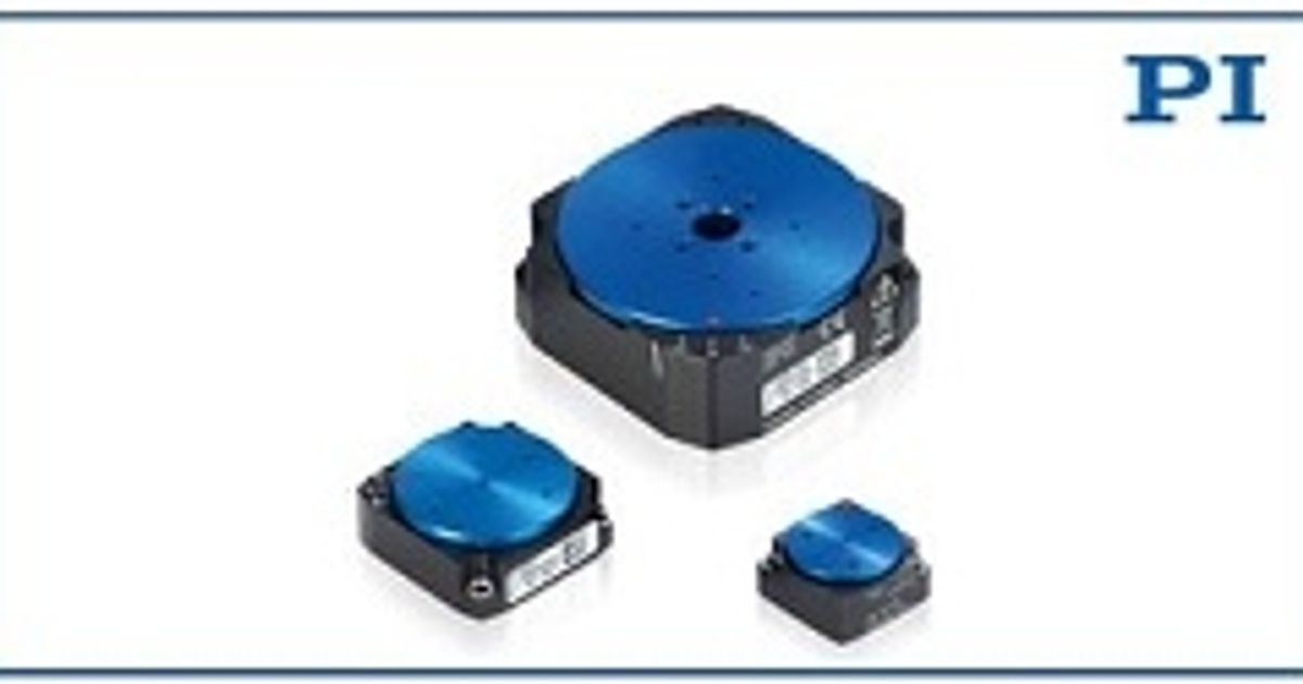 PI's Newest Mini Ultrasonic Rotary Stage
