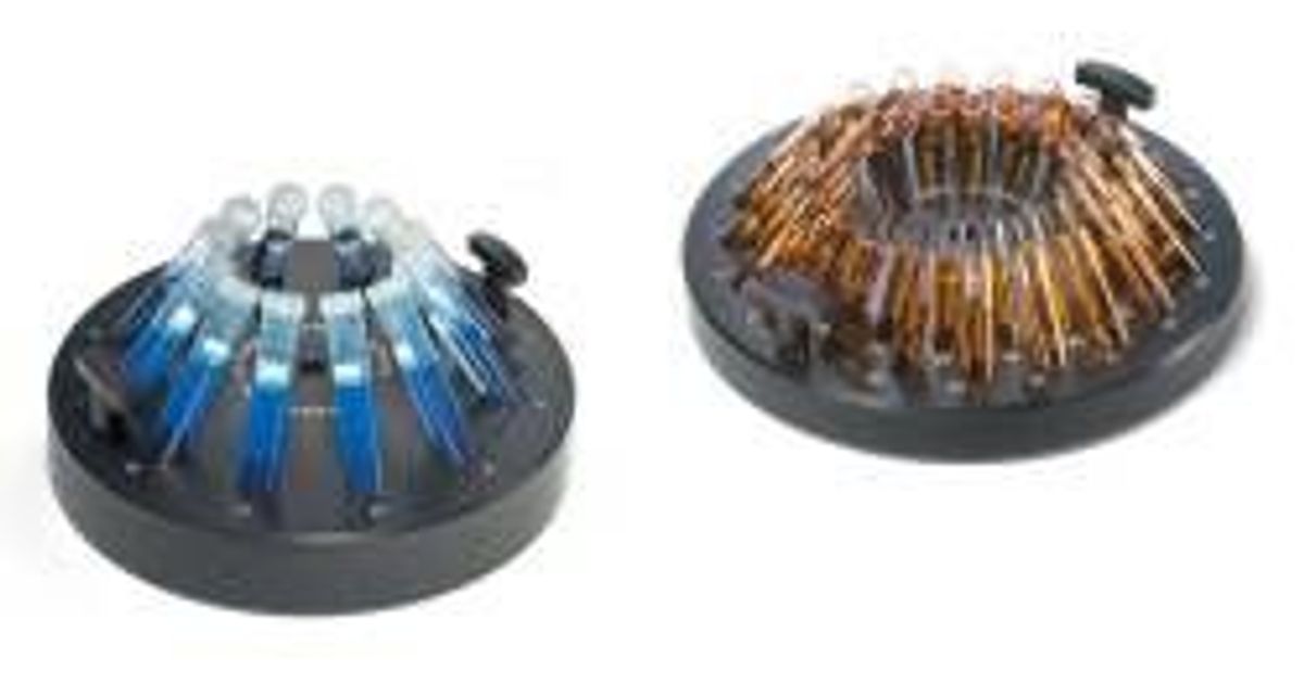 Novel rotors double speed of sample concentrator