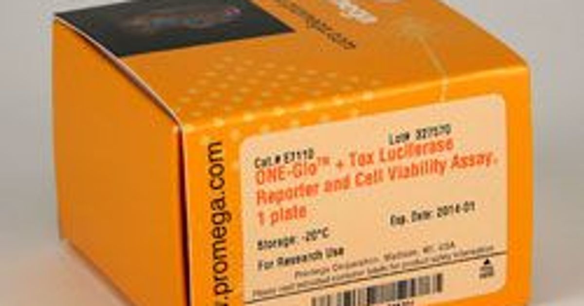 Promega Introduces ONE-Glo + Tox Luciferase Reporter and Cell Viability ...