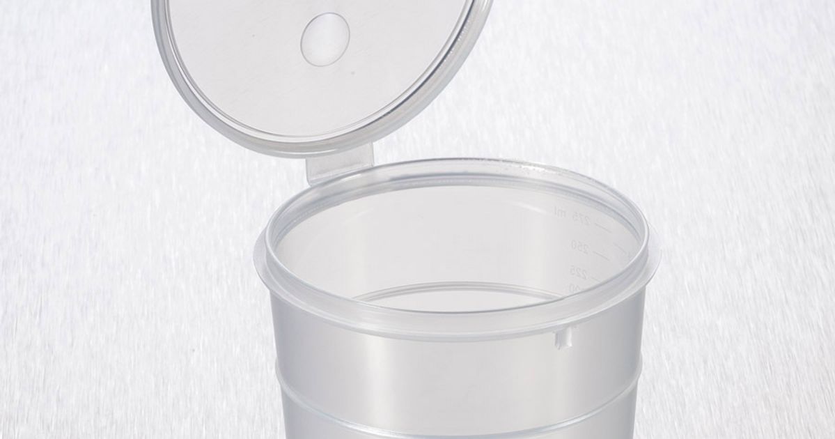 Corning® Gosselin™ Straight Container, 300 mL, PP, Graduated, Hinged ...