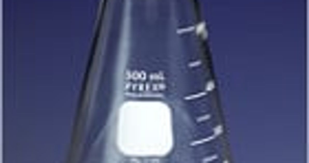 PYREX® 125 mL Wide Mouth Erlenmeyer Flasks with Heavy Duty Rim