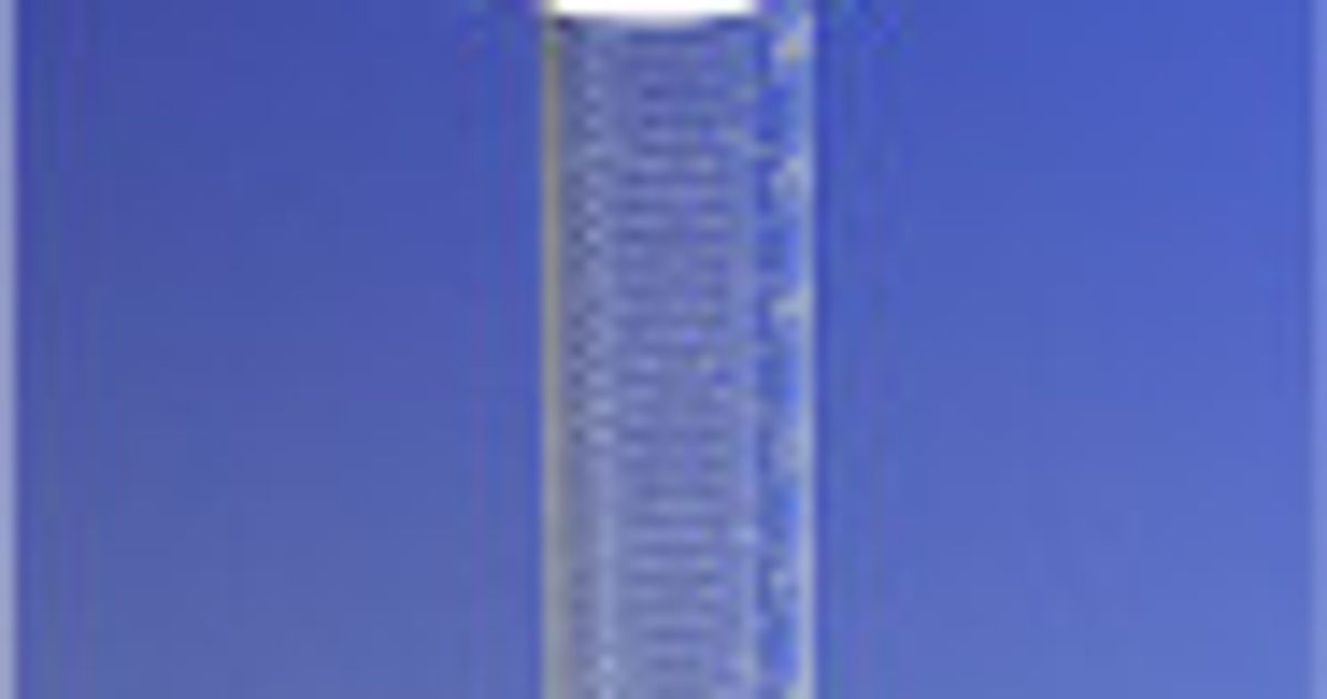 PYREX® 500 mL Single Metric Scale Cylinder, Serialized/Certified Class ...