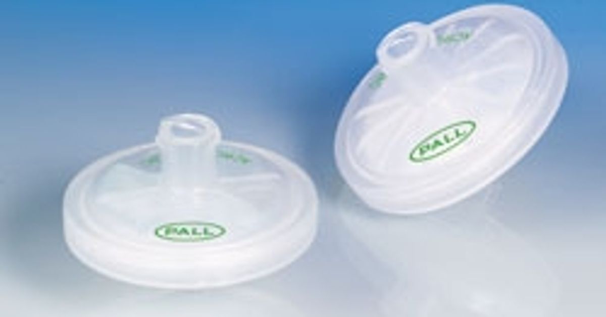 The Acrodisc® WBC Premium Syringe Filter Saves Time, Providing Higher ...