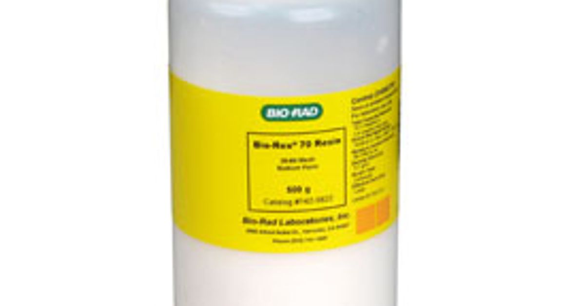 Bio-Rex 70 Cation Exchange Resin, sodium form #1425822 reviews