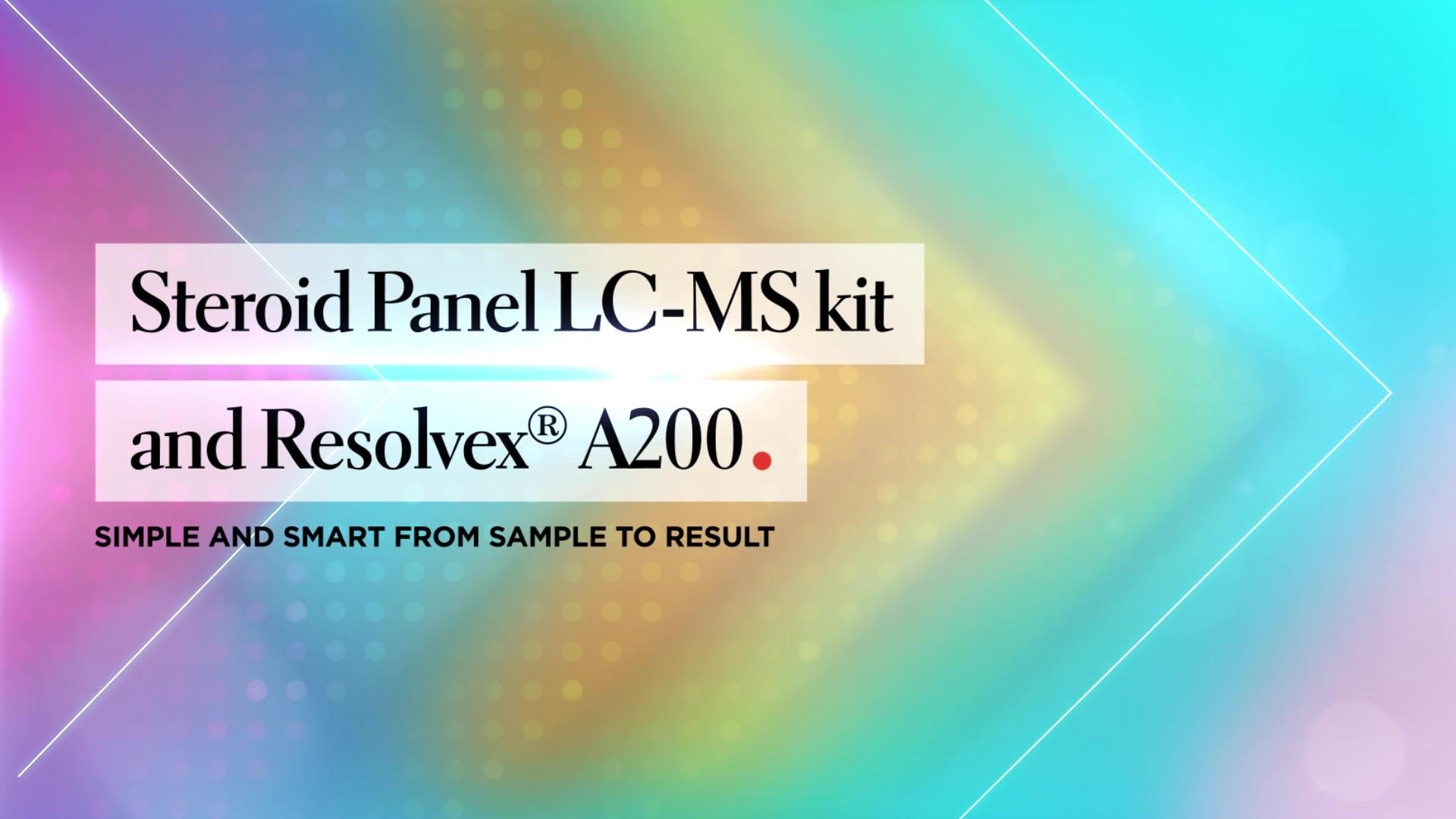 Buy Steroid Panel LC-MS kit Read Reviews