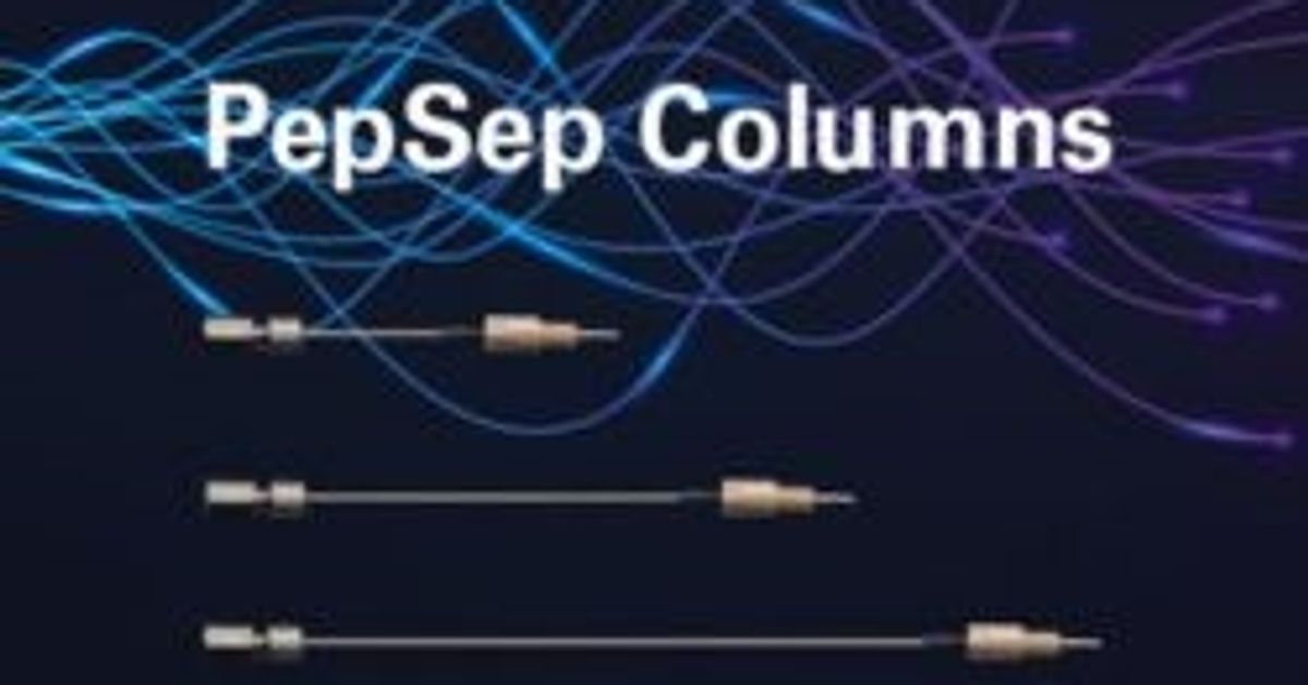 Columns and emitters for PepSep technology reviews