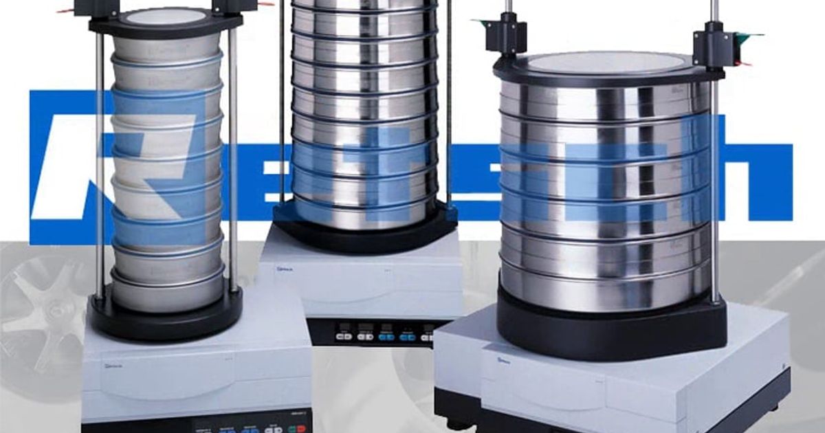 Ultimate Reproducibility from the Sieve Shaker AS 200 & 400 control