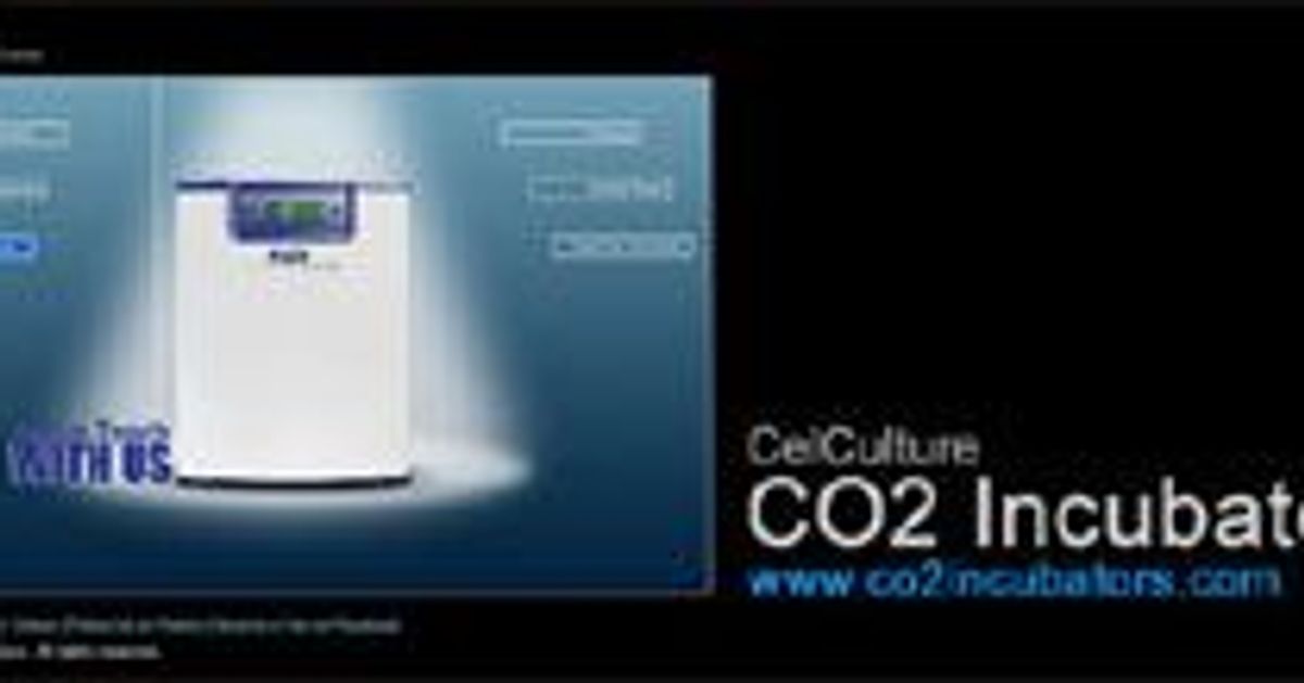 Esco Announces New CO2 Incubator Microsite