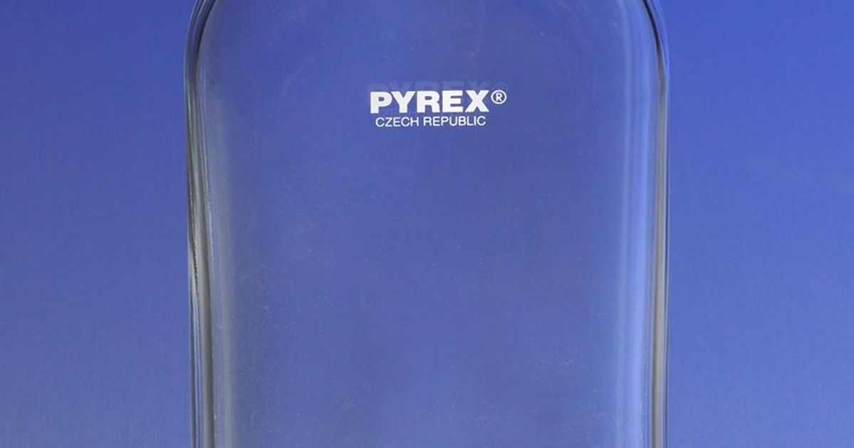 PYREX® 1L Roux Culture Bottles with Offset Tooled Neck