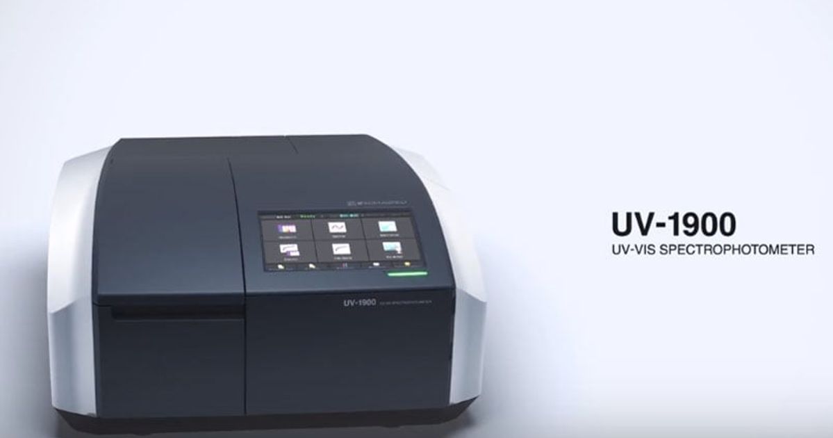 Video Guide: UV-1900 UV-VIS Spectrophotometer