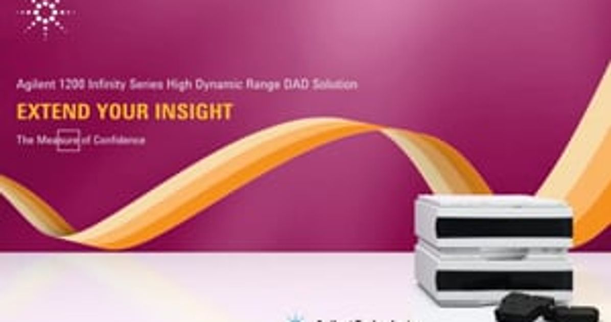 30x Wider Linear UV-Range - Agilent 1200 Infinity Series High Dynamic ...