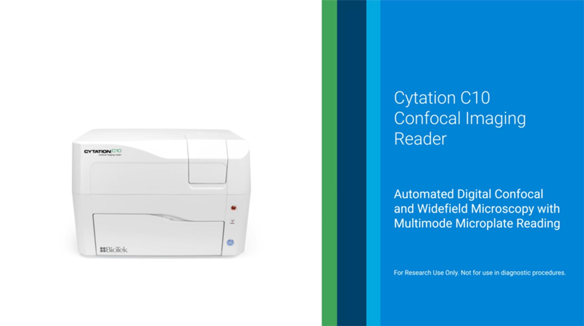 Agilent BioTek Cytation C10 Confocal Imaging Reader reviews