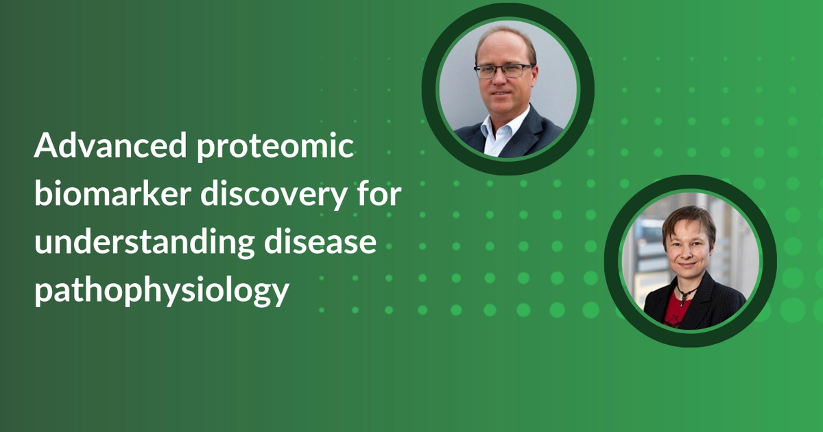 Proteomic biomarker discovery for understanding disease pathophysiology
