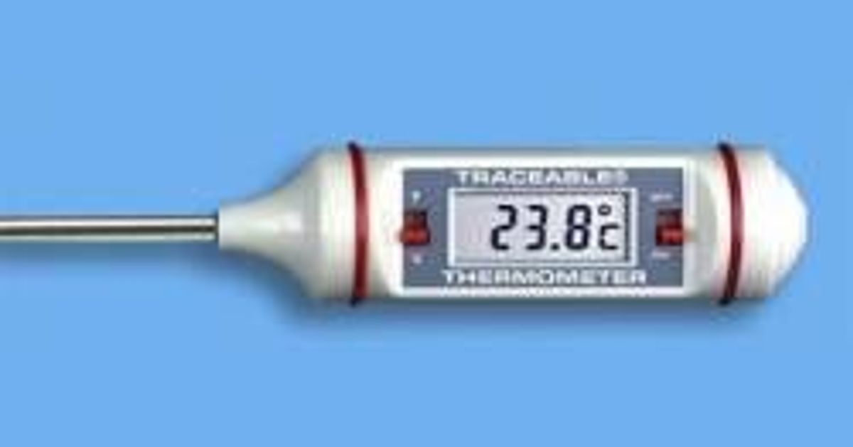 Calibrated & Certified Digital Thermometer