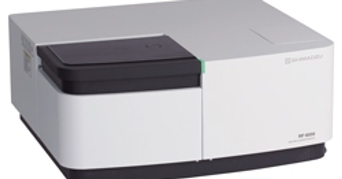 Shimadzu's New RF-6000 Spectrofluorophotometer Combines Superior ...