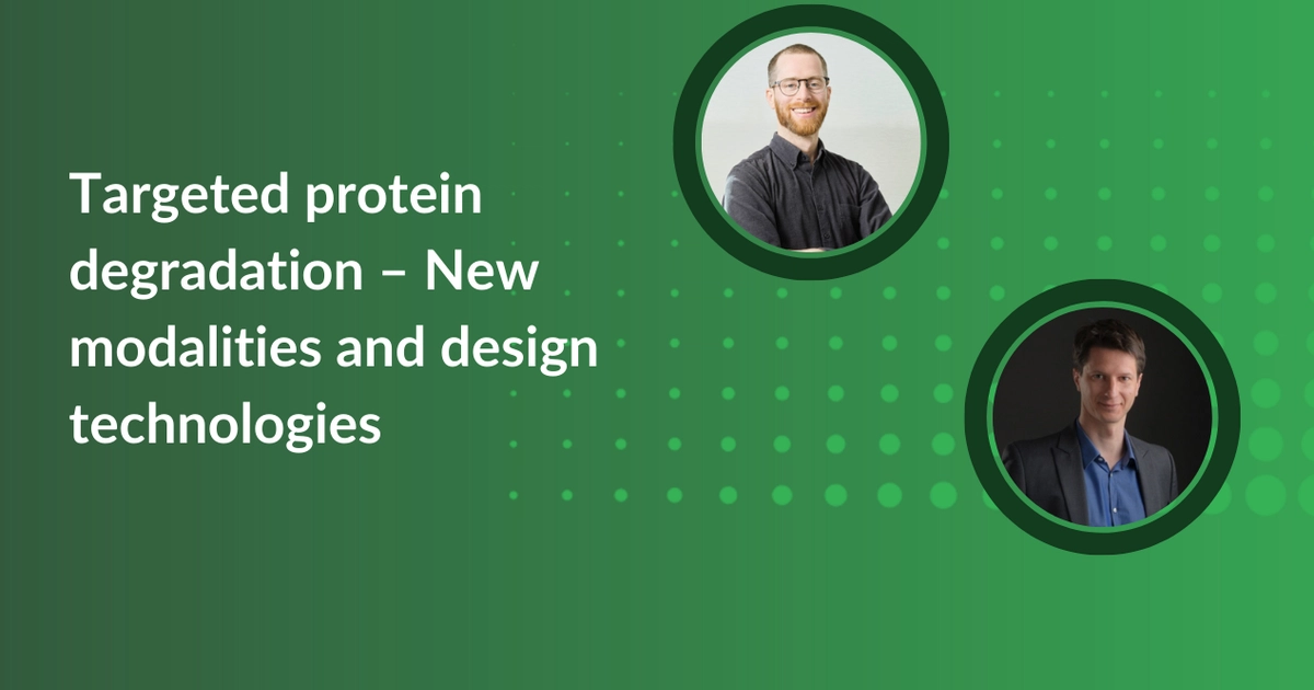 Targeted protein degradation – New modalities and design technologies