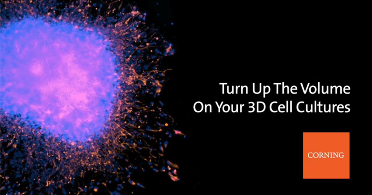Turn Up the Volume On Your 3D Cell Cultures