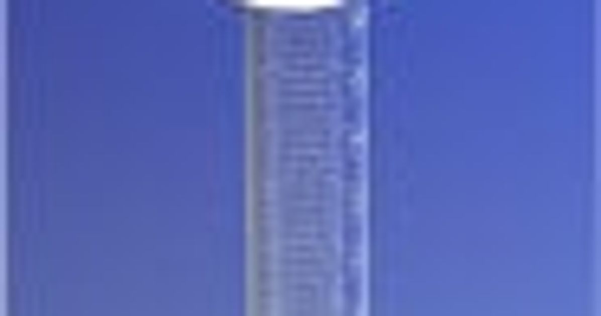 PYREX® 50 mL Single Metric Scale Cylinder, Serialized/Certified Class A ...