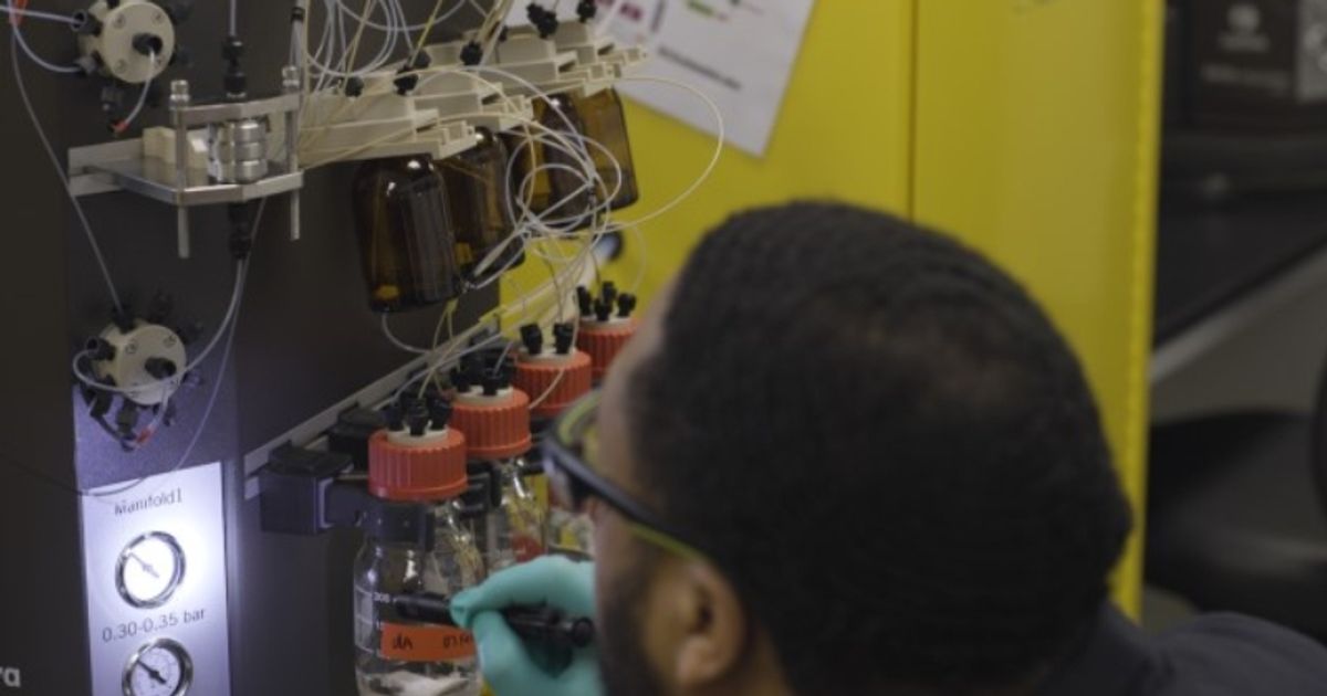 Merck's first cGMP Oligonucleotide Manufacturing suite