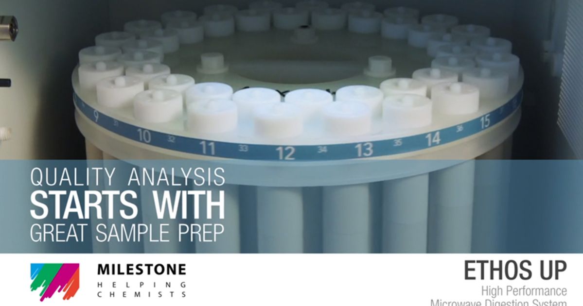 Quality analysis starts with great sample prep