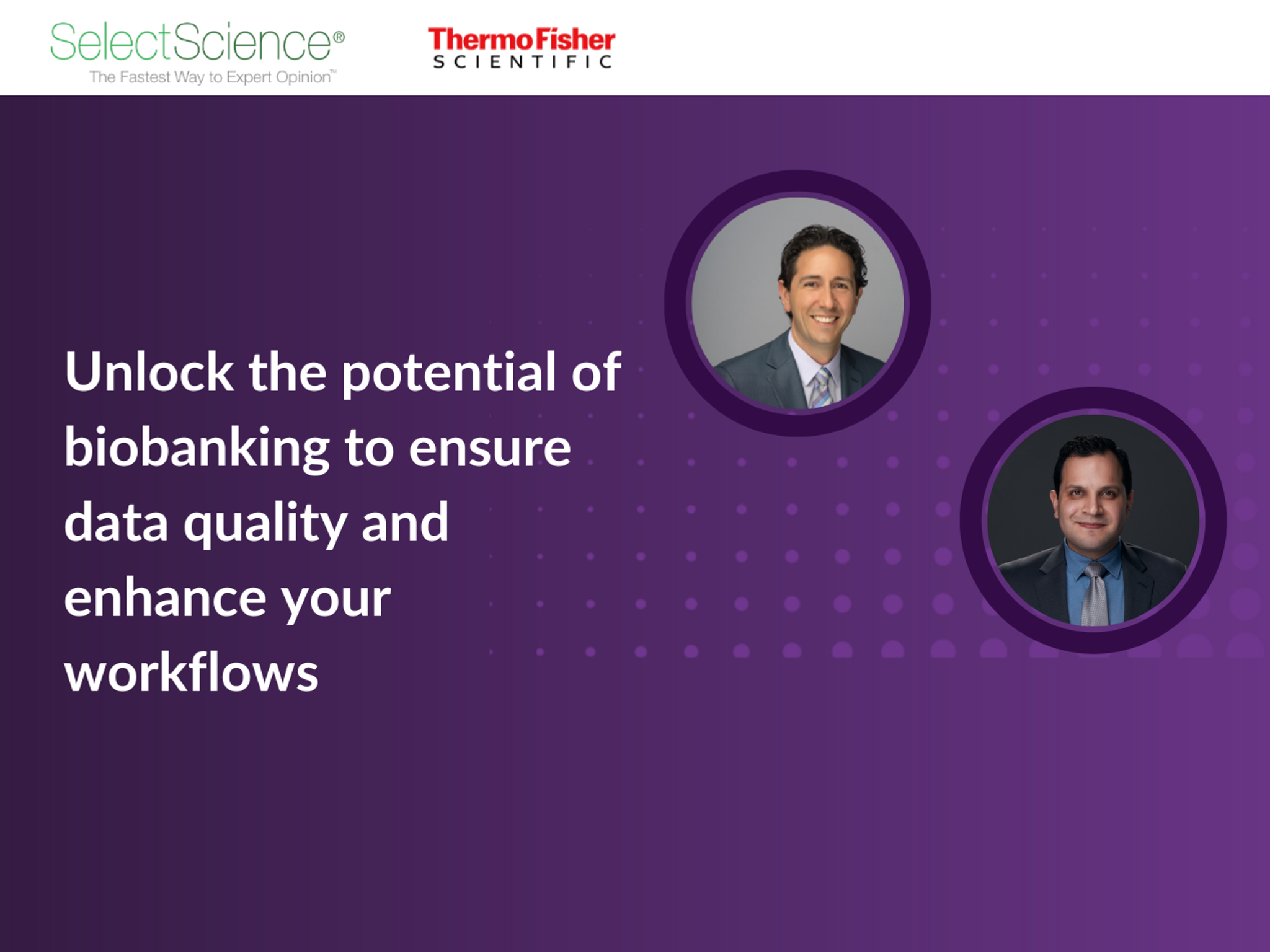 Scientific webinars on SelectScience