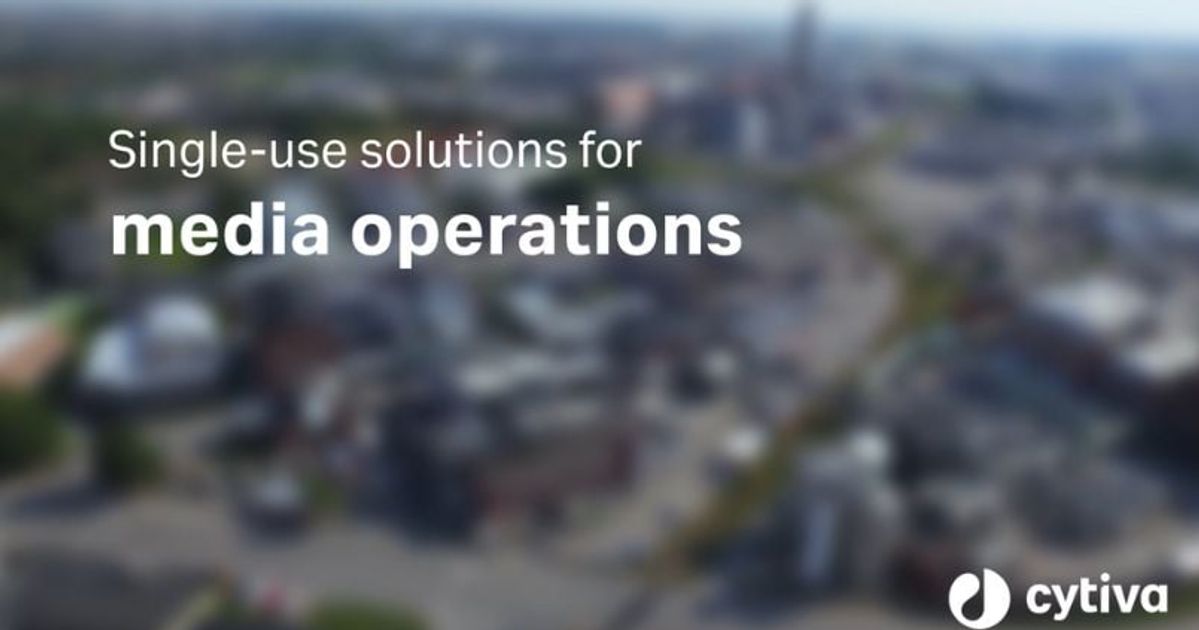 Single-use solutions for media operations