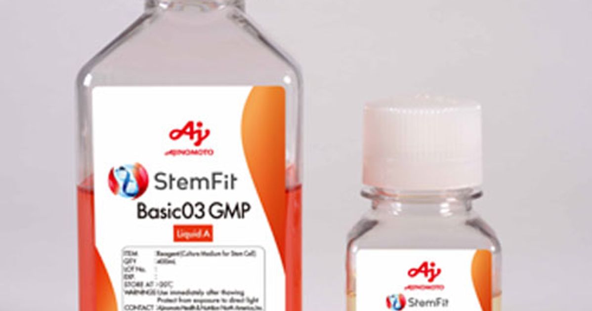 Buy StemFit® Basic03 - GMP Grade Stem Cell Culture Media Read Reviews