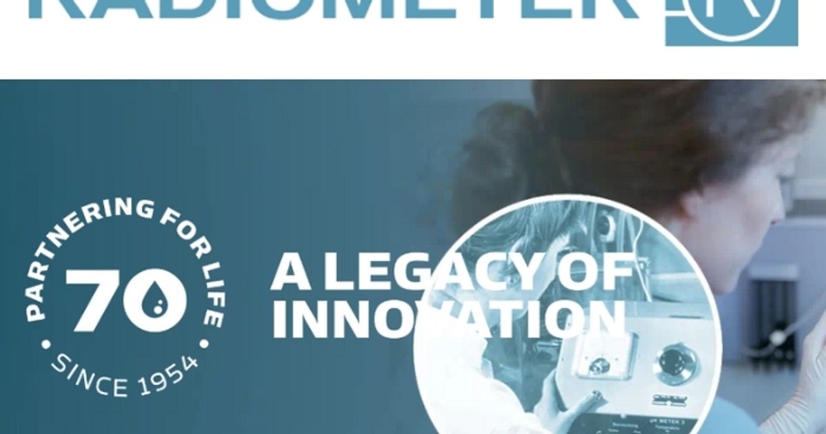 Radiometer celebrates 70 years in acute care diagnostics