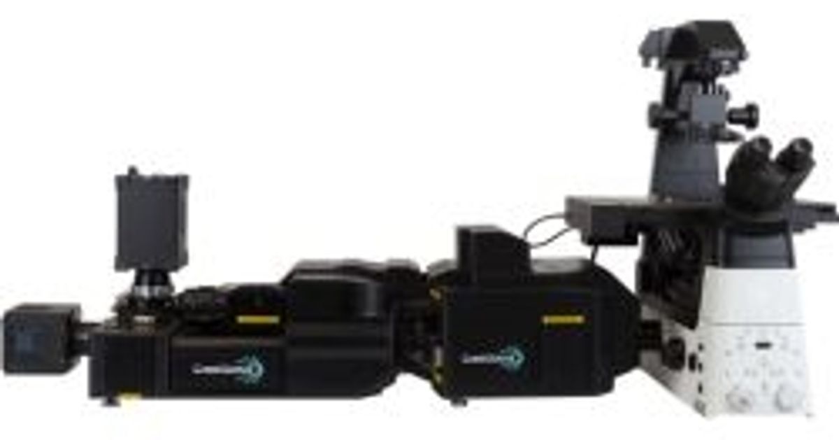 Nikon Microscope with Crest X-Light V3 DeepSIM Spinning Disk Confocal