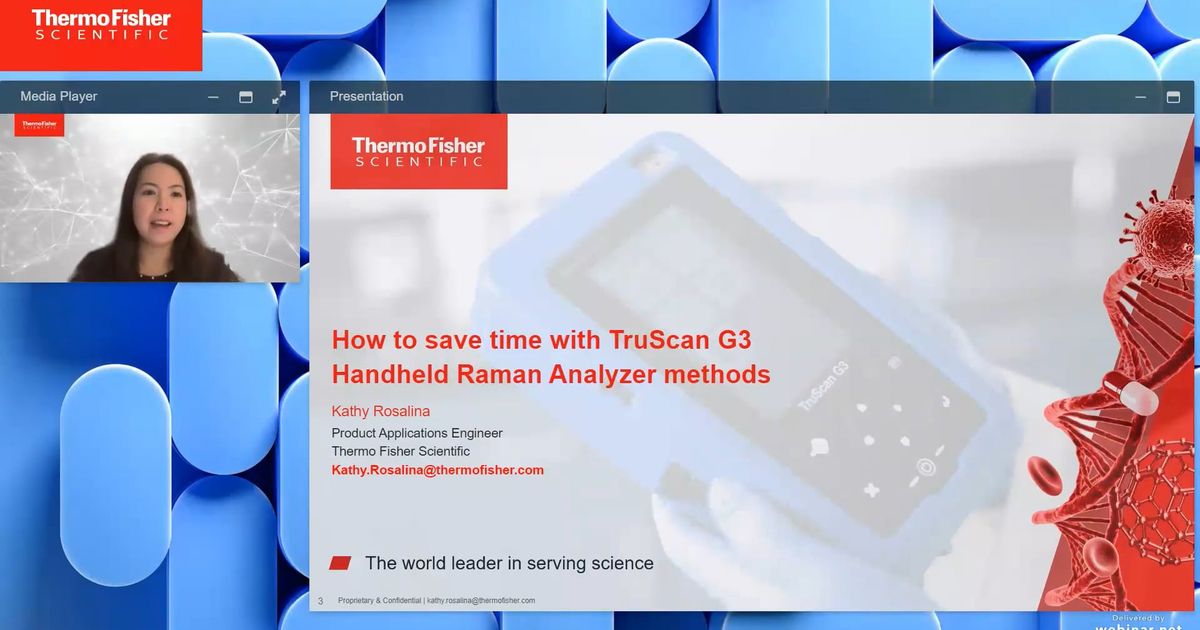 How to save time with TruScan G3 methods