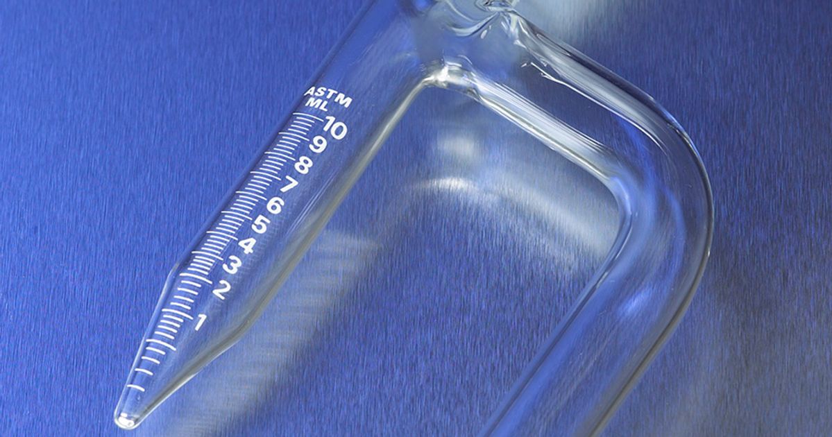 PYREX® 10 mL Dean Stark Distilling Receiver 24/40 Standard Taper Joints