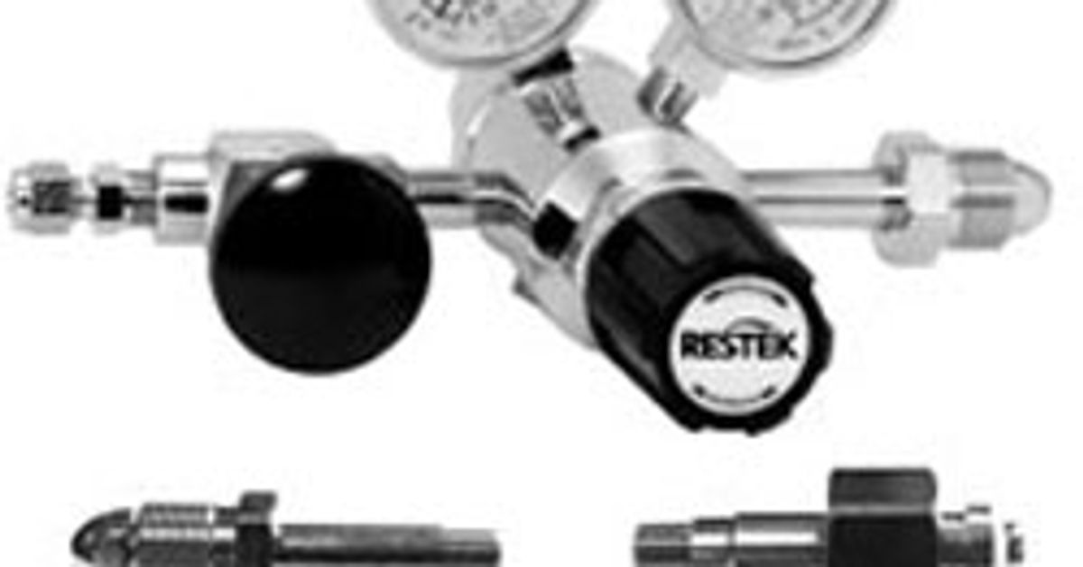 Dual-Stage Ultra-High Purity Stainless Steel Gas Regulators