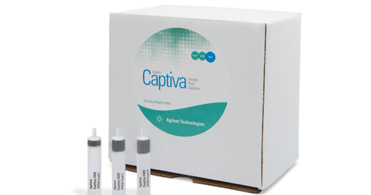 Captiva EMR PFAS Food Cartridges