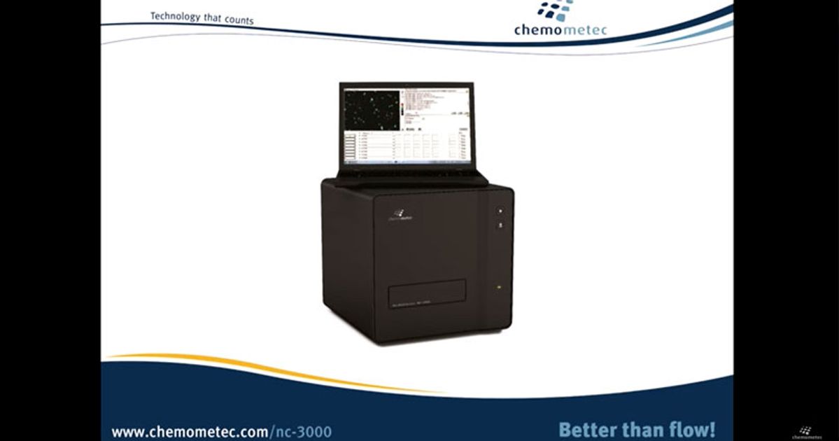 NC-3000 cytometry analysis in the cell lab