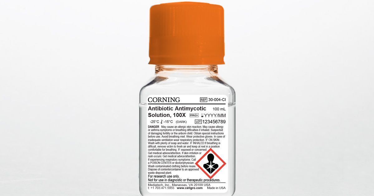 Buy Corning® 100 mL Antibiotic-Antimycotic Solution Read Reviews