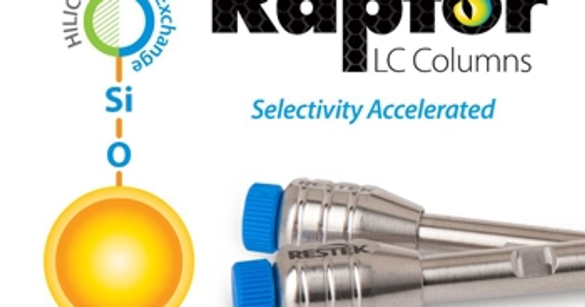 Separate a wide variety of polar analytes with new Raptor Polar X Columns