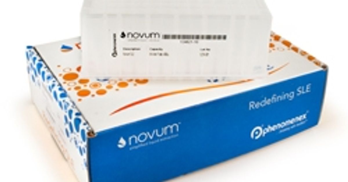 Phenomenex Introduces First Synthetic Sorbent for Simplified Liquid ...