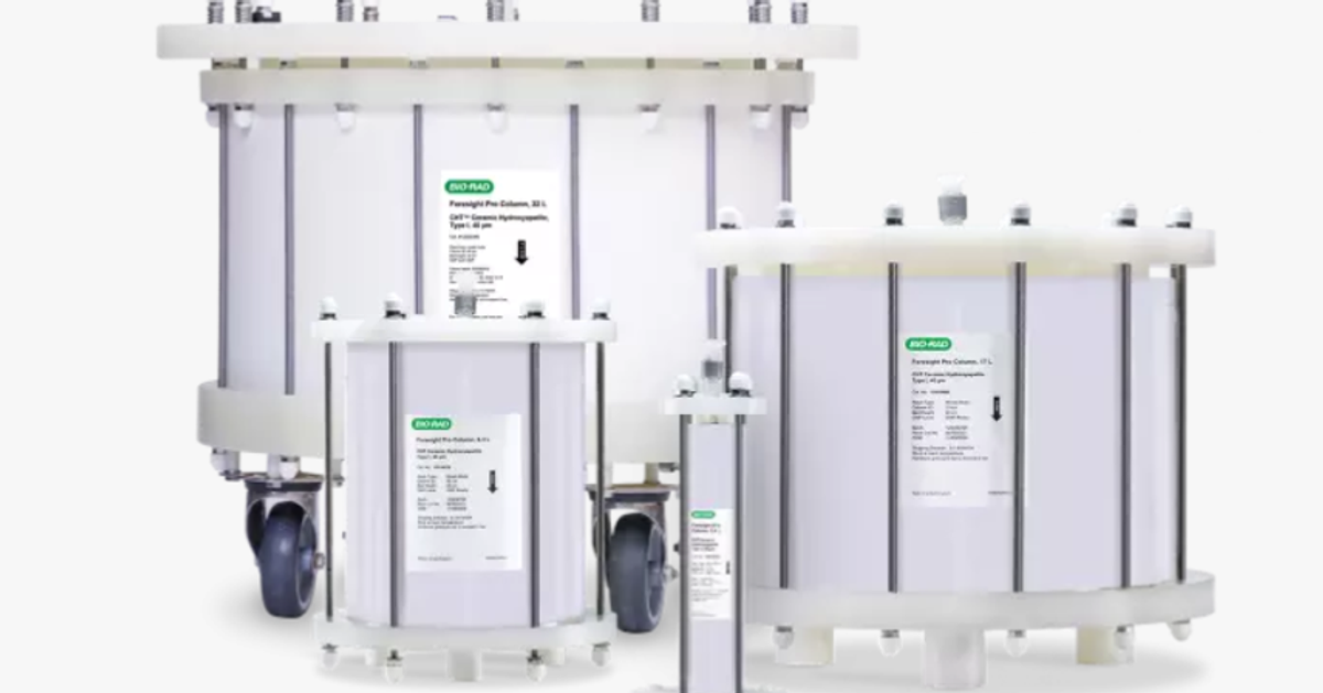 Bio-Rad extends range of Foresight Pro prepacked chromatography columns ...