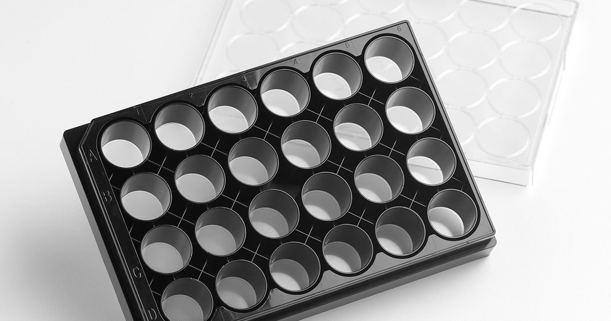 Corning® Elplasia® 24-well Black/Clear, Square, Plasma Treated ...