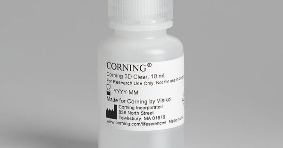 Corning® 3D Clear Tissue Clearing Reagent, 10 mL reviews