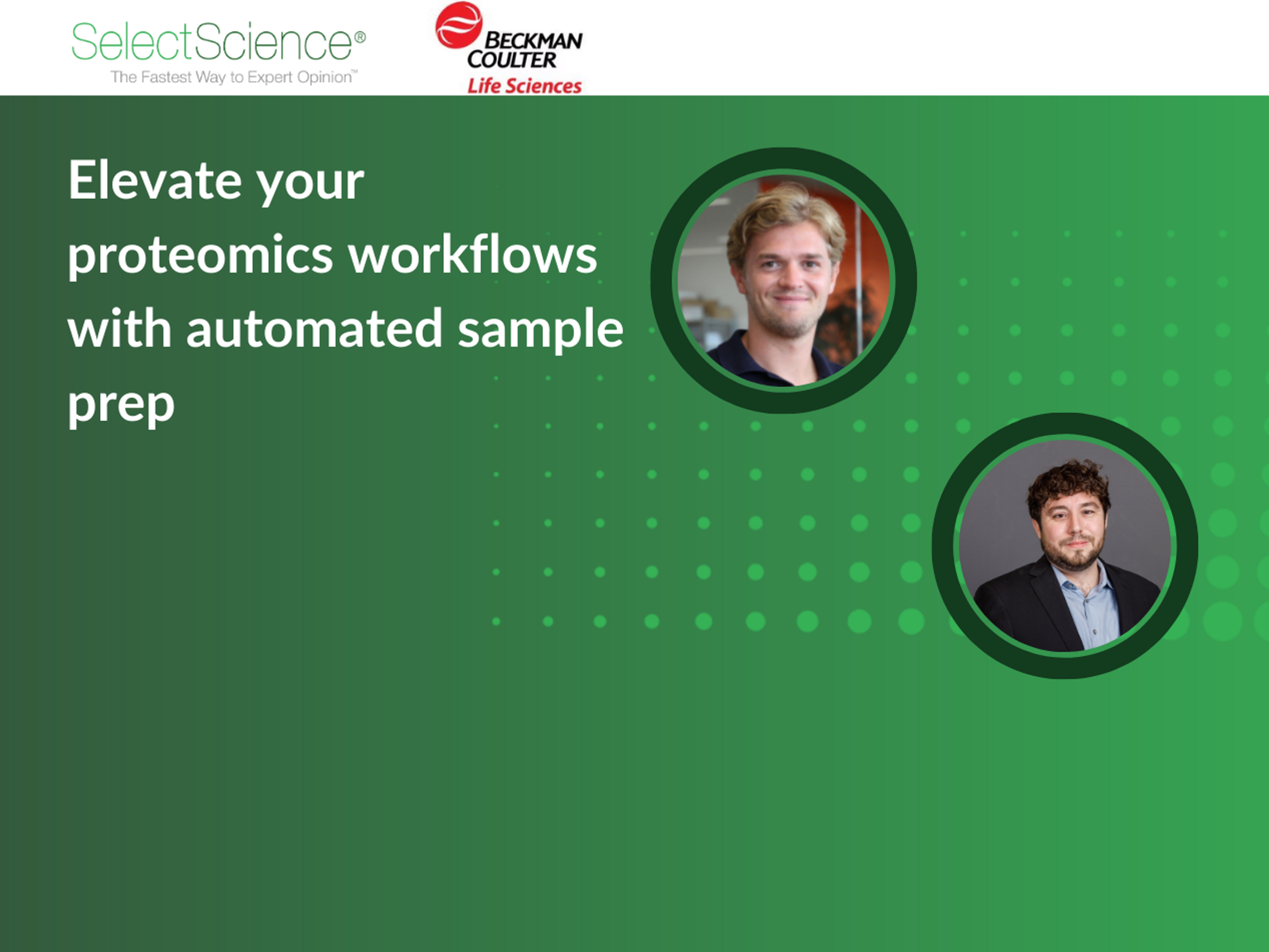 Scientific webinars on SelectScience