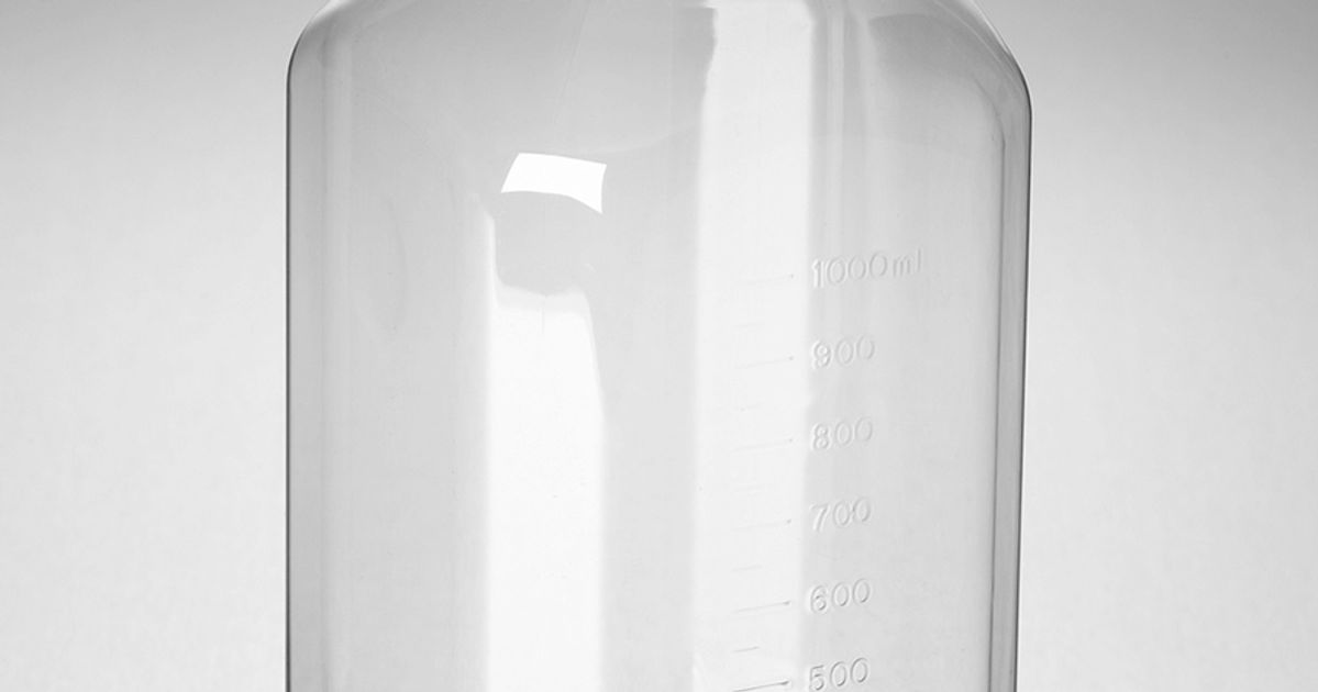 Corning® PET Bottle, 1000 mL, Graduated, IATA-Validated Screw Cap ...