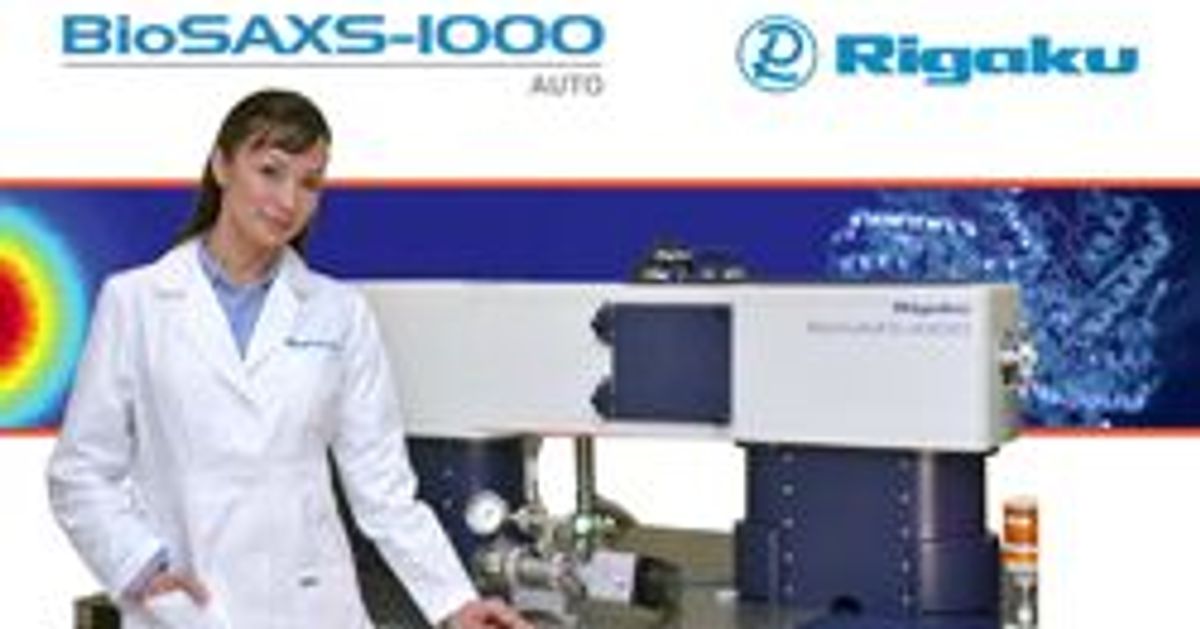 Rigaku Introduces the BioSAXS-1000 AUTO for Biological SAXS within Your ...