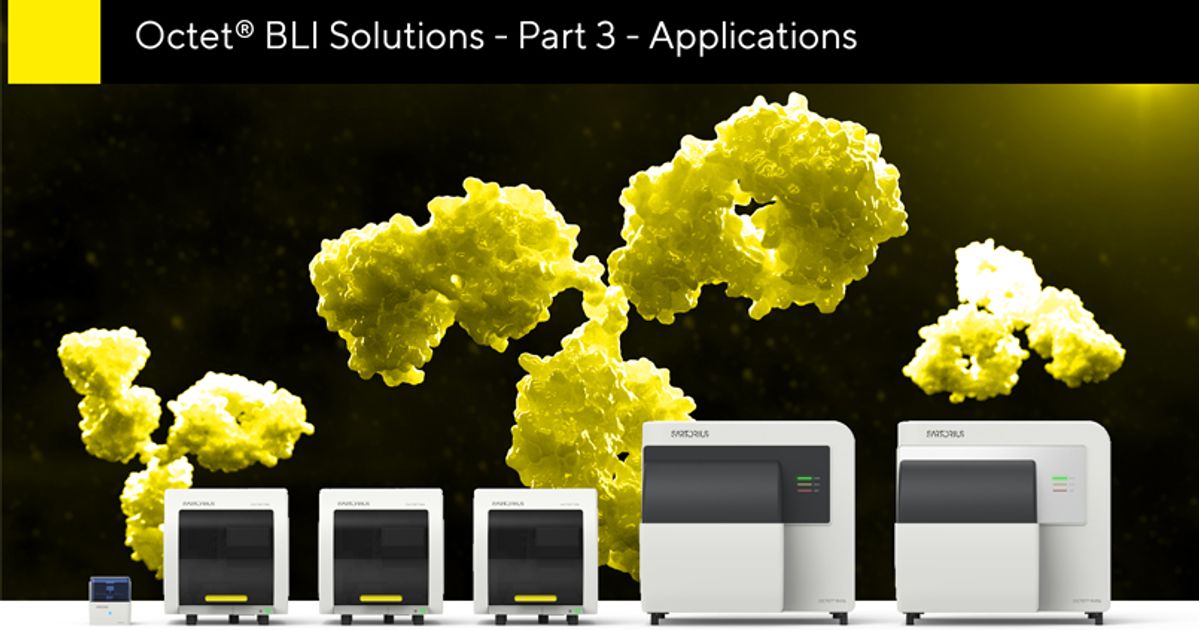 Octet BLI solutions: Part 3 – Applications