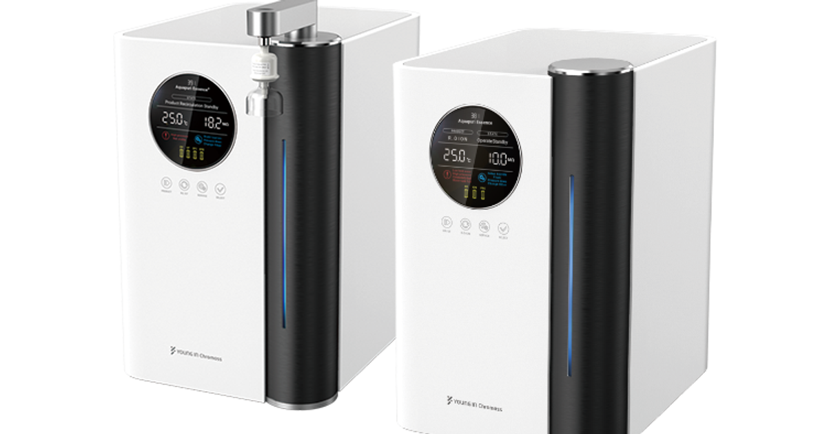 aquapuri Essence/Essence+ WPS transform lab water purity